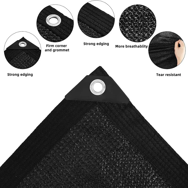 Hdpe Greenhouse Shade Rate 50%/60%70% Black Shade Net - Buy 70% Shade ...