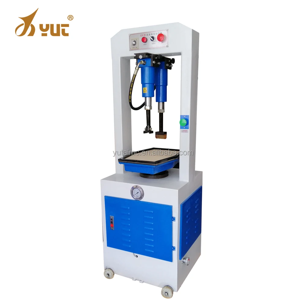 YUTAI Single Station Hydraulic Shoe Sole Pressing Machine Foe Sale ...