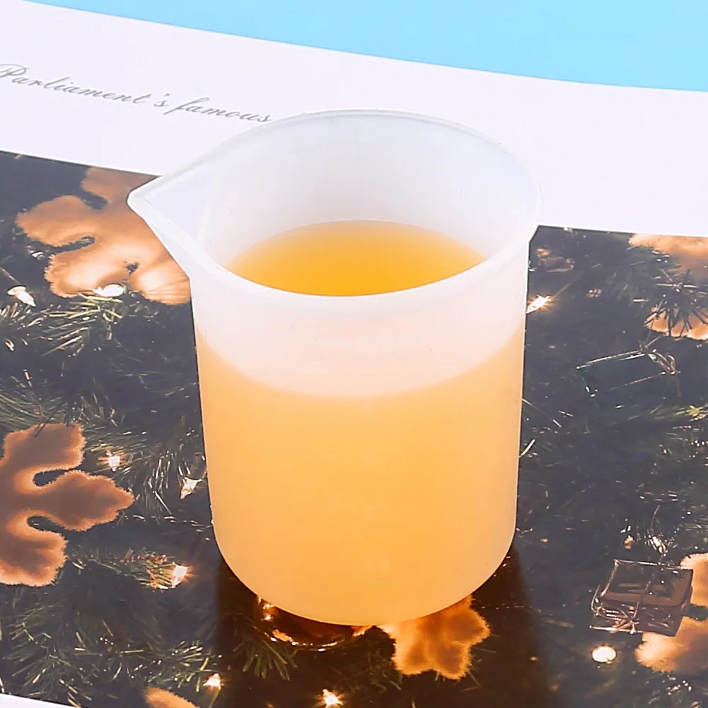 30ml/50ml/100ml/250ml/350ml/450ml/600ml/1000ml Non-stick Cooking Measuring Cups Silicone ...