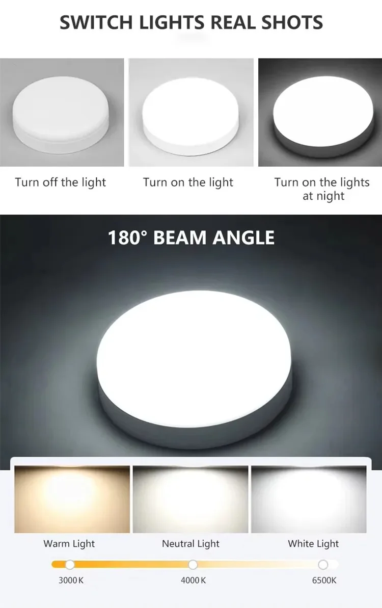 Modern Borderless Free Opening LED Panel Light Dimmable 3-Year Warranty ...