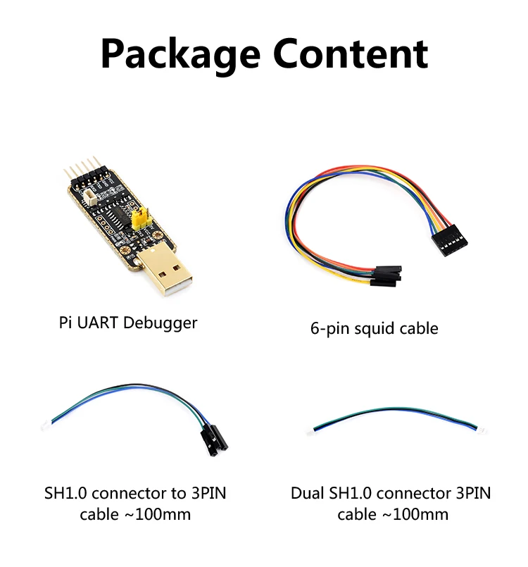 Raspberry Pi 5 UART Debugger Module CH343 USB To TTL Onboard UART ...