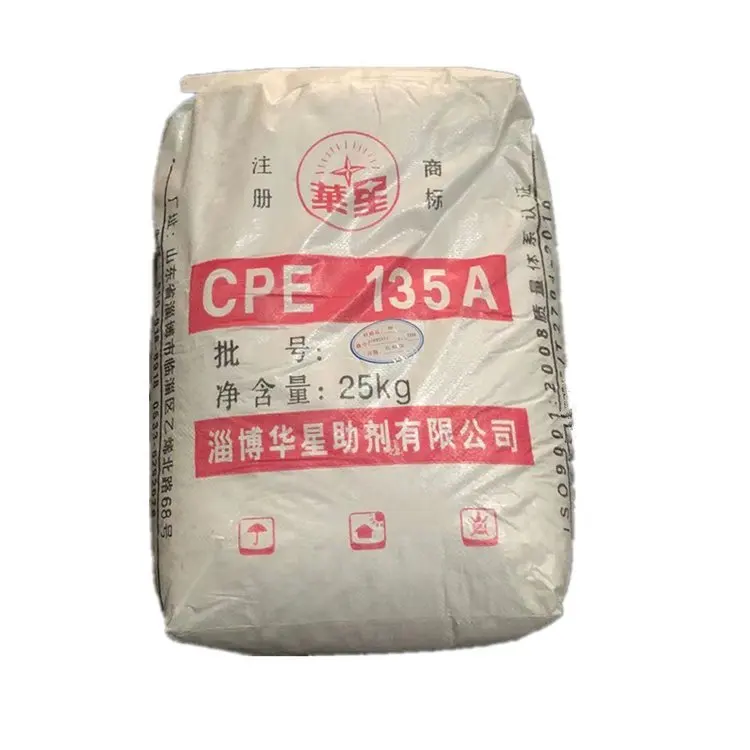 Chlorinated Polyethylene Cpe-135a Pvc Additive Raw Material With Low ...