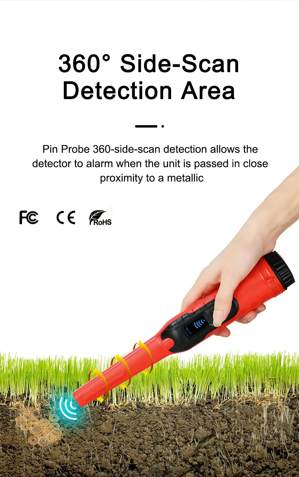 Underwater Metal Detector Underground Water Finder Ground Penetrating ...