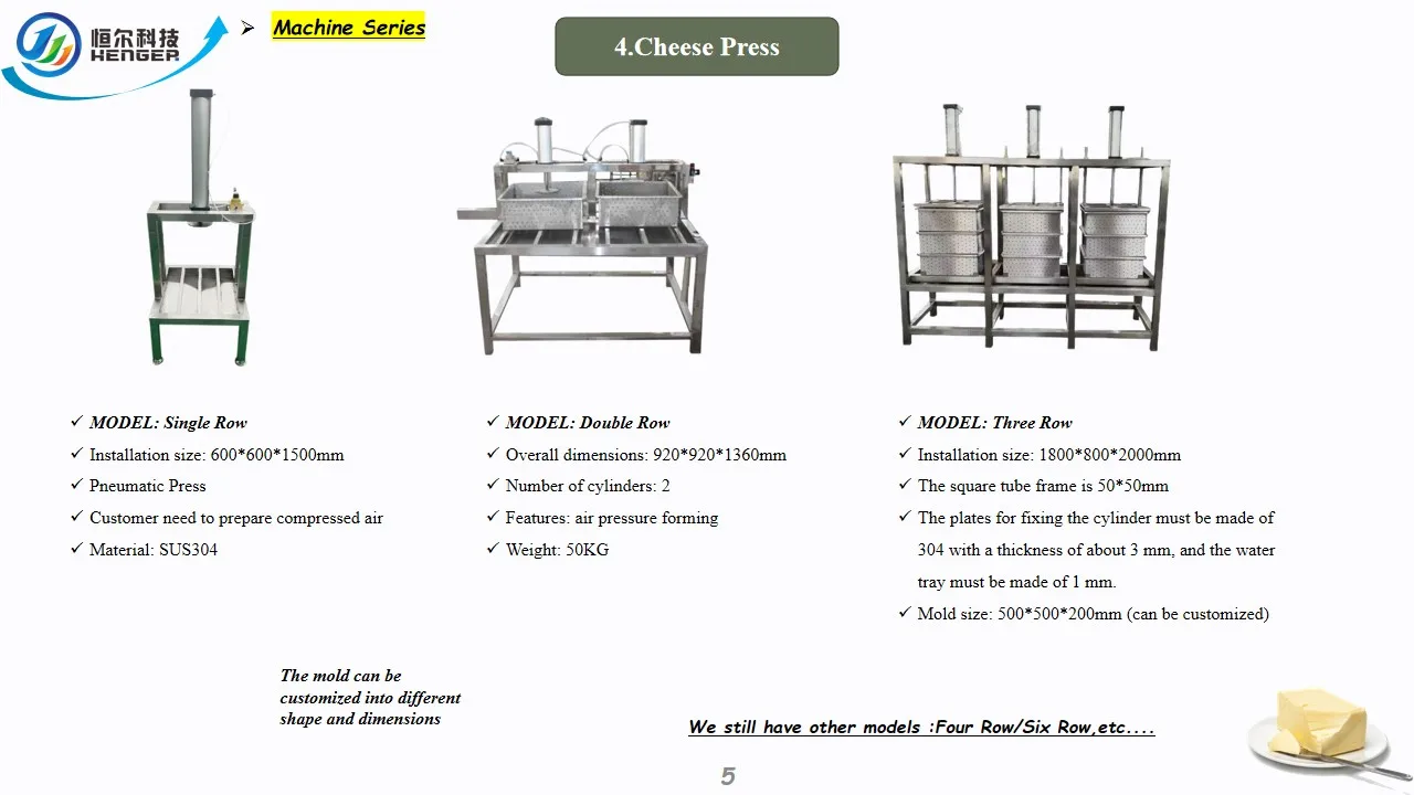 Factory Direct! Cheese Production Line Mozzarella Cheese Making Machine ...