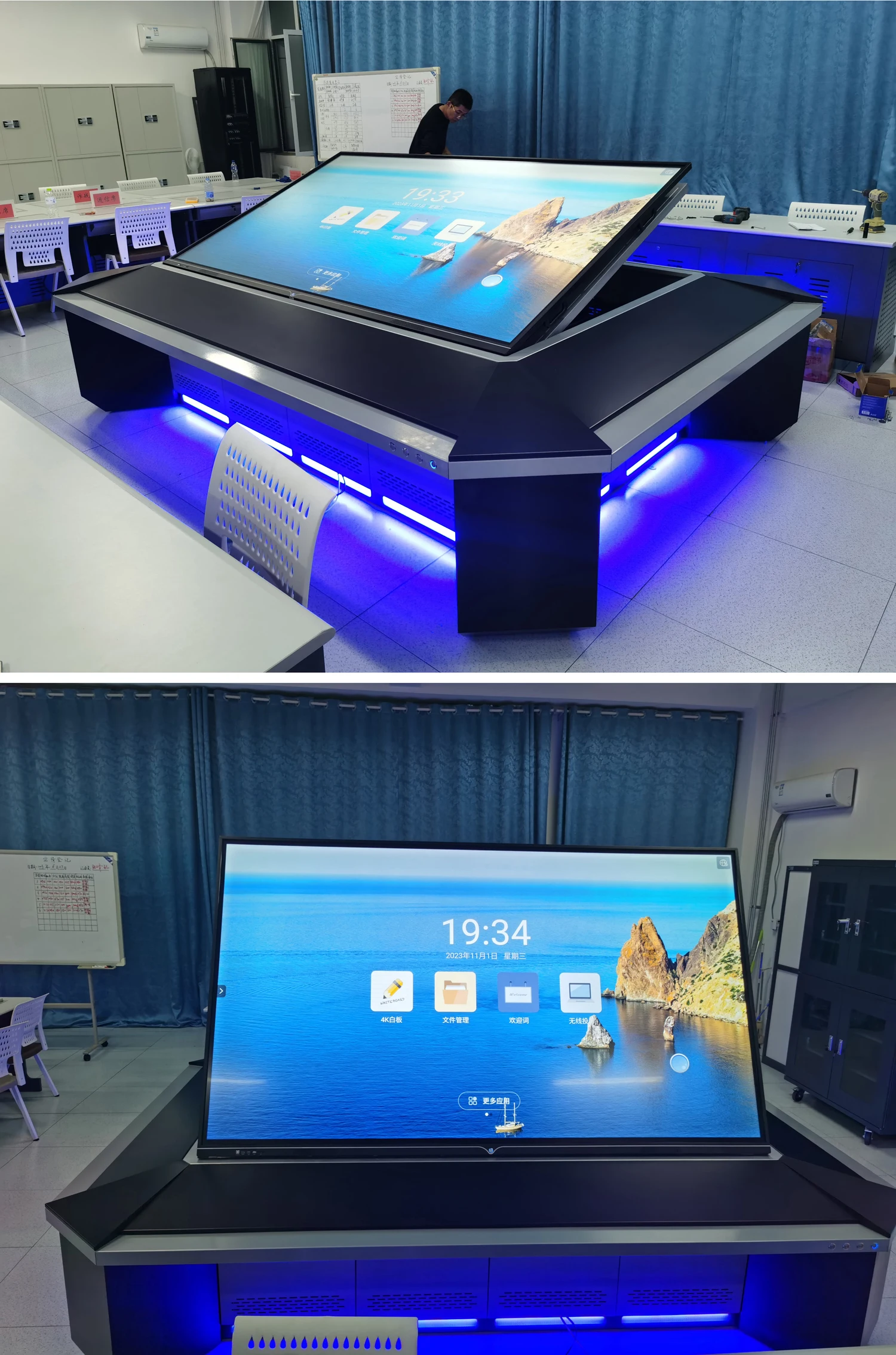 Extendable Fireproof Stainless Steel Frame Security Command Control ...