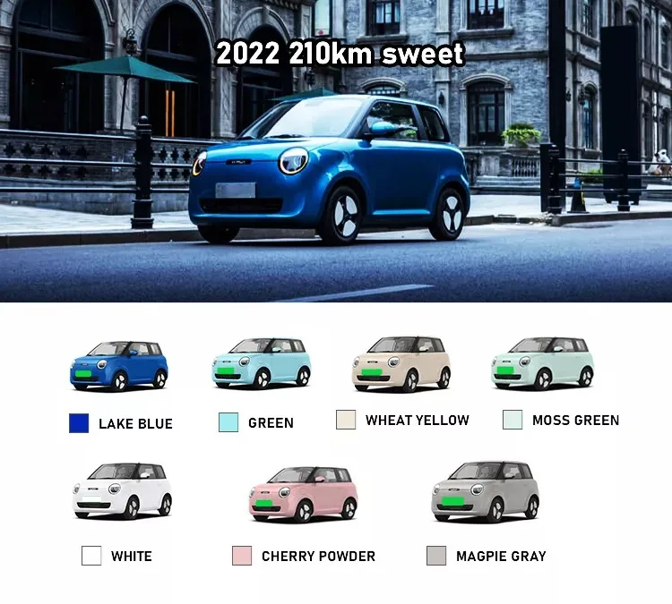 Changan Lumins 2022 301km Sweet Long Range High Speed New Vehicle Pure Electric Car Mini ...