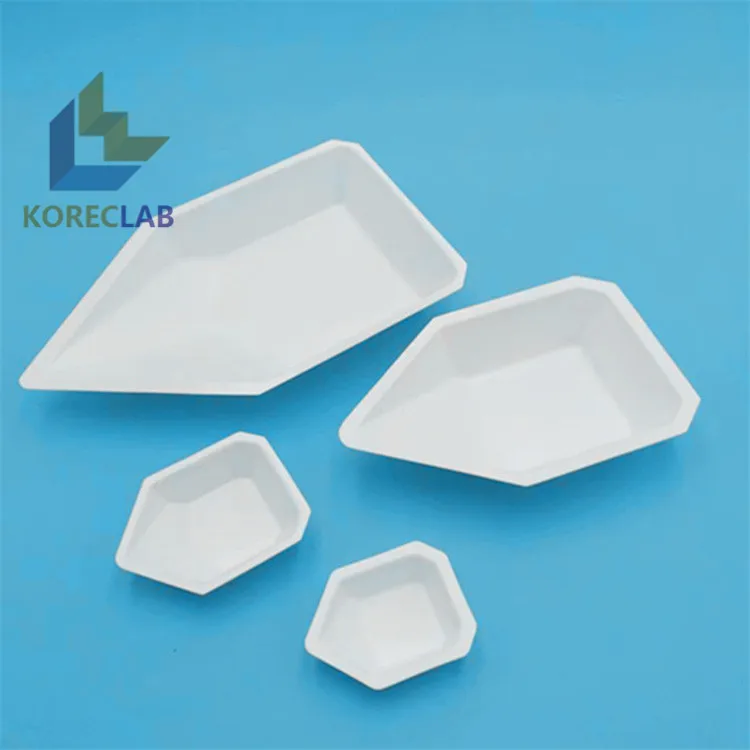 Vessel Shape Weighing Dishes - Anti-Static Lab Supply Boats in 15ml ...