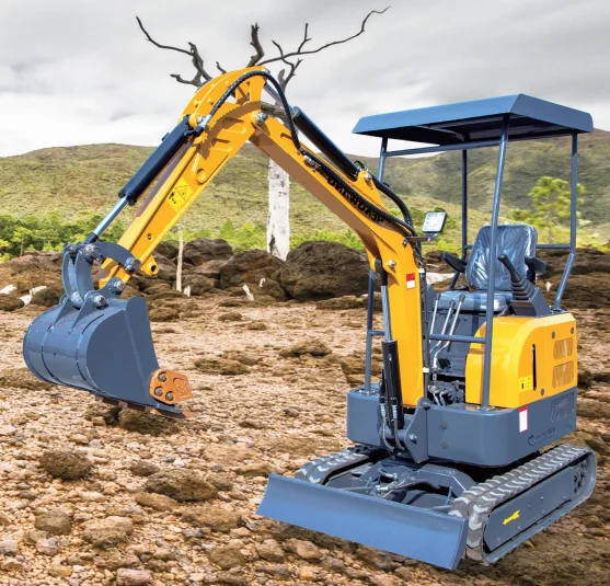 Mini Excavator Rotating Bucket Compactor Stake Mulcher - Buy Excavators ...