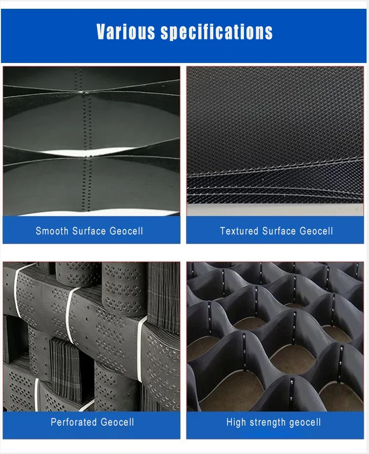 Plastic Driveway Honeycomb Gravel Grid Hdpe Geocells For Soil ...