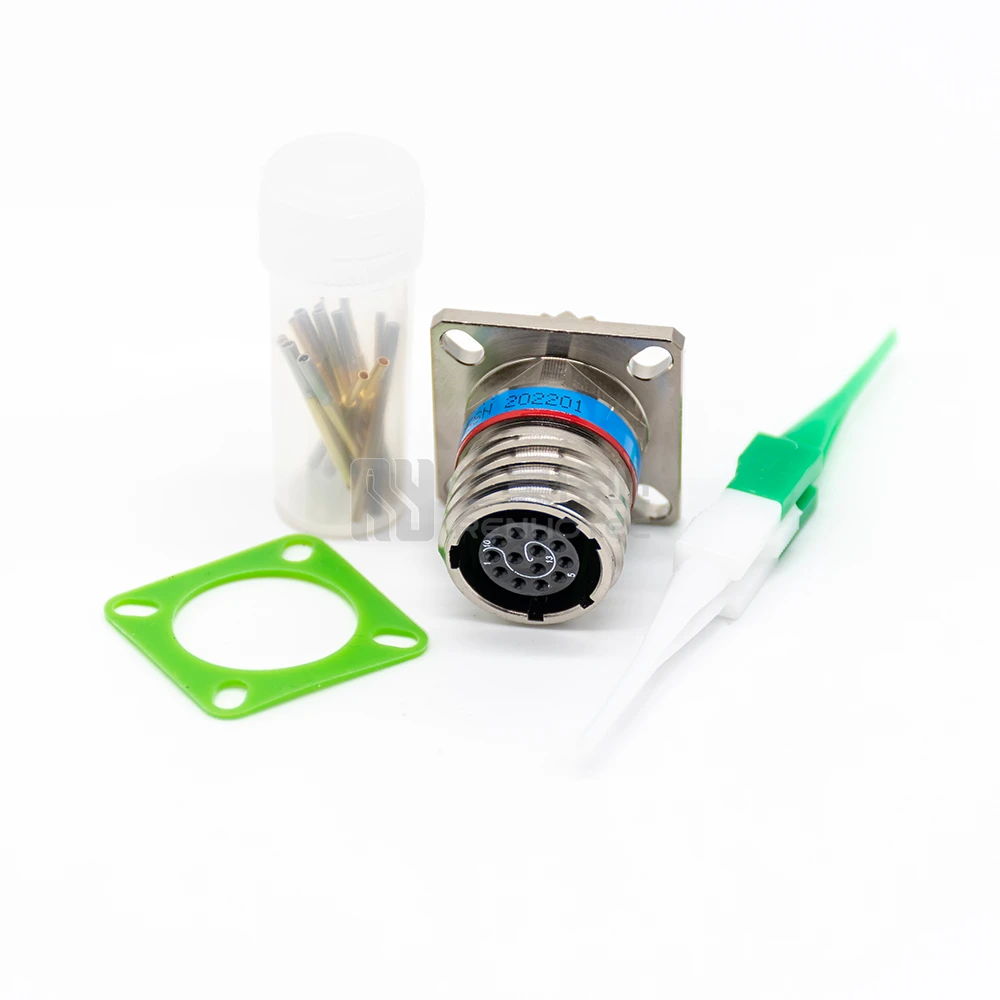 D38999 Power Connector Pinout J599/26ff32pc Key C Male Type Connector ...