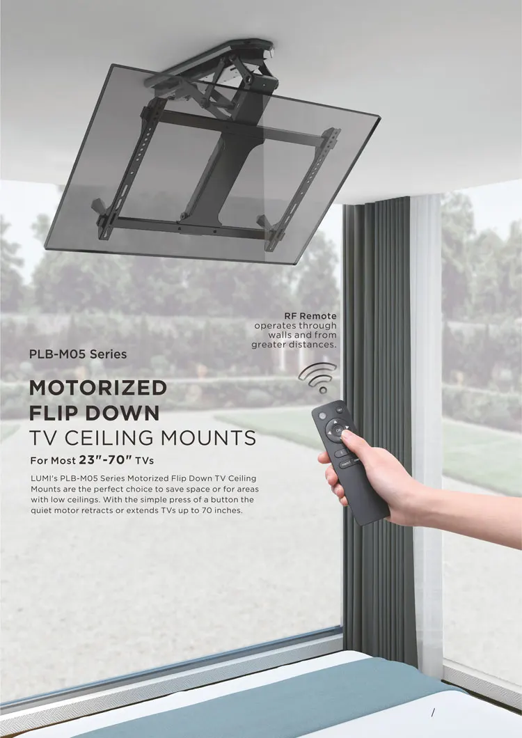 LUMI Adjustable Remote Control Retractable Motorized Lift