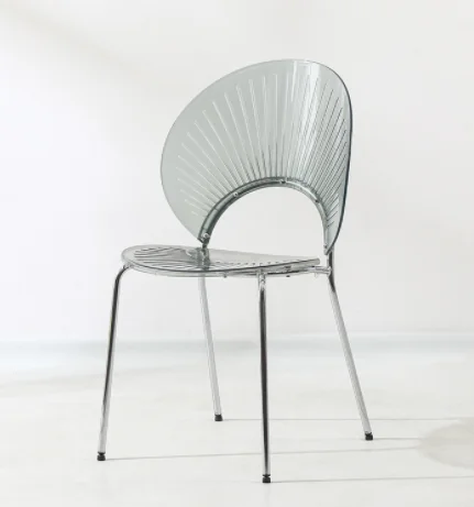 Modern Furniture Cafe Shop Transparent Crystal Ice Clear Plastic Shell ...