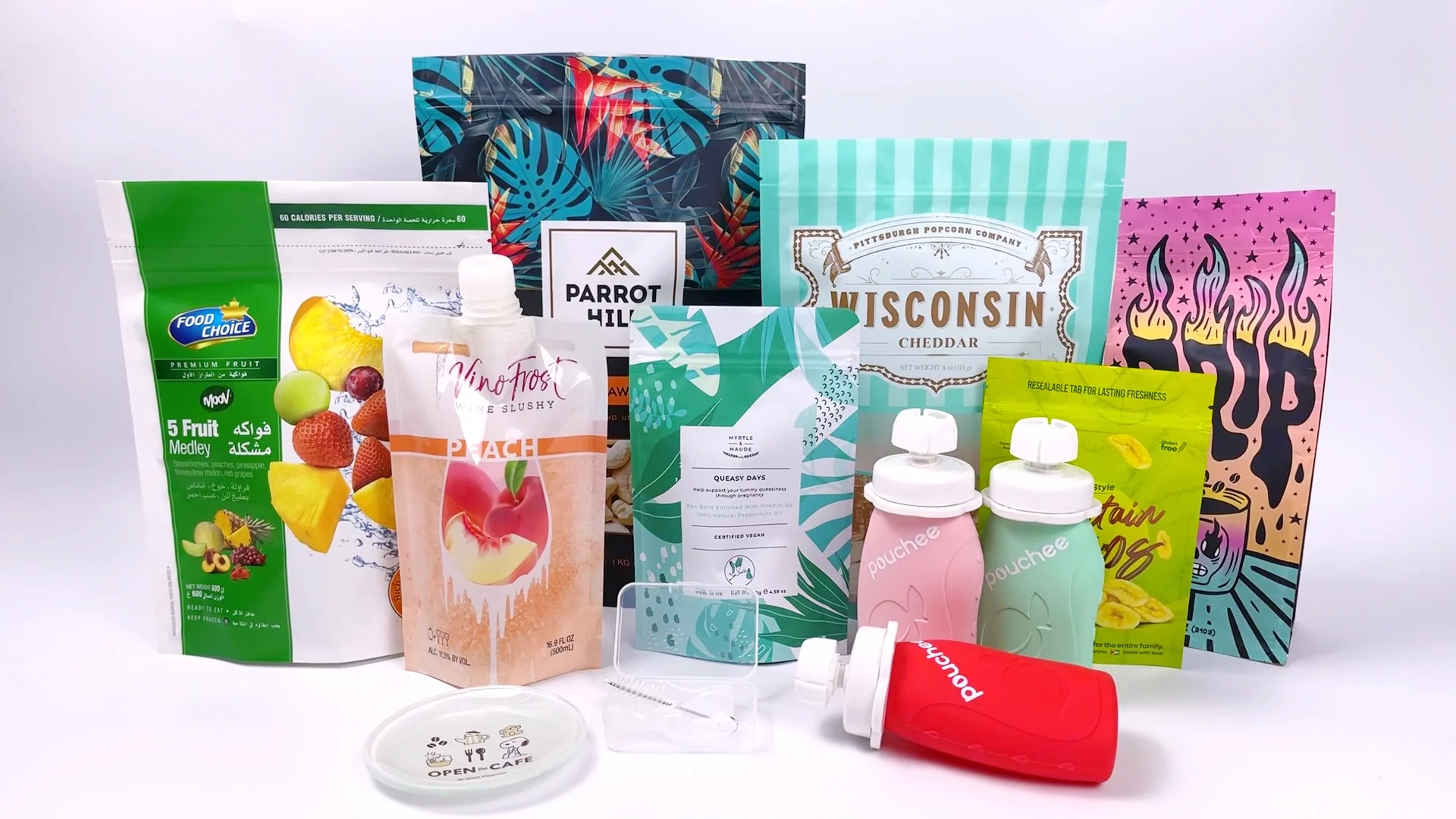 Custom Printed Resealable Stand Up Mylar Seed Bags With Zipper - Buy ...