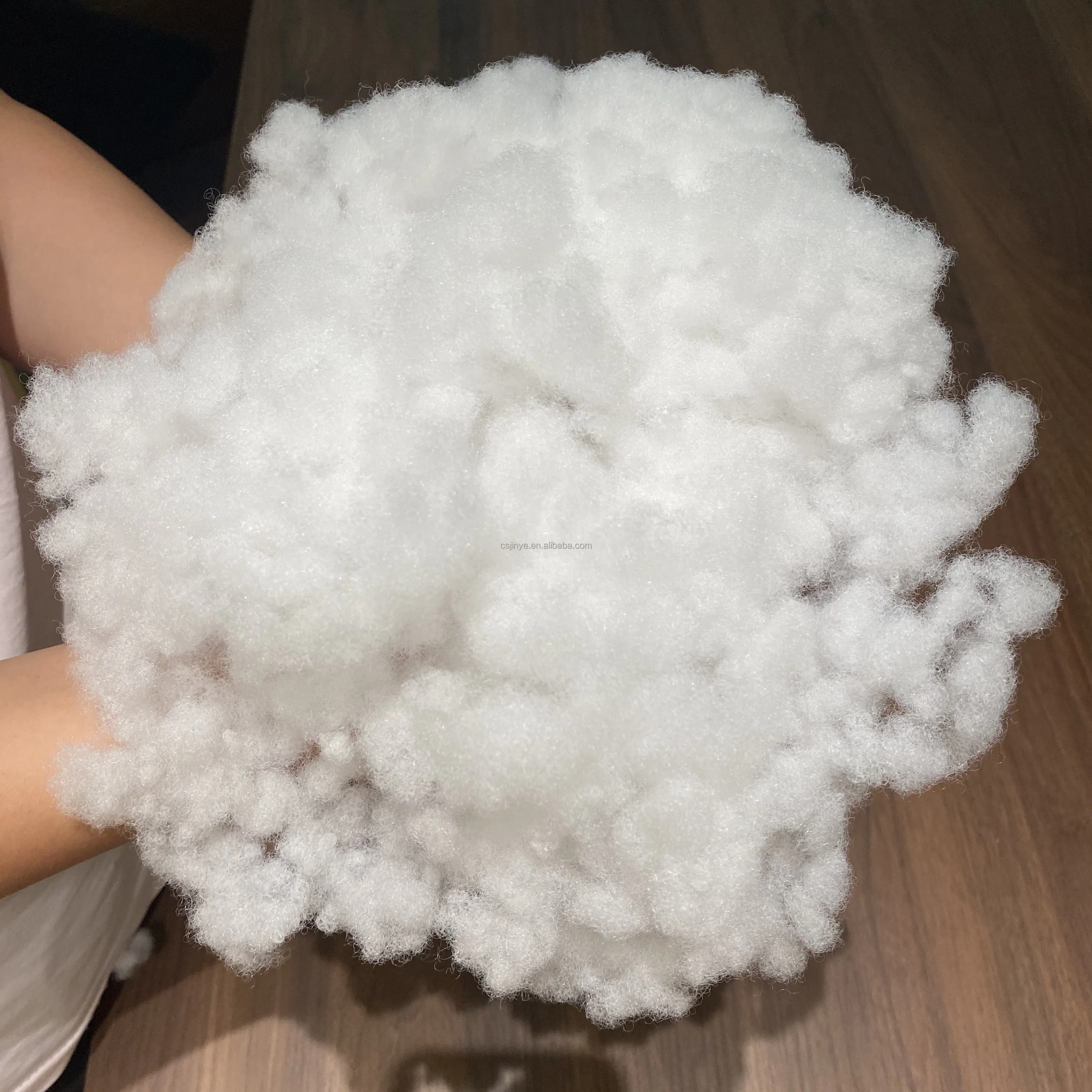 Synthetic Silicone Polyester Ball Fiber Fill Pillow for Cushions & Toys ...