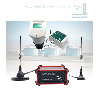 Lora Lorawan Wireless Ultrasonic Level Sensor Water Tank Automatic ...