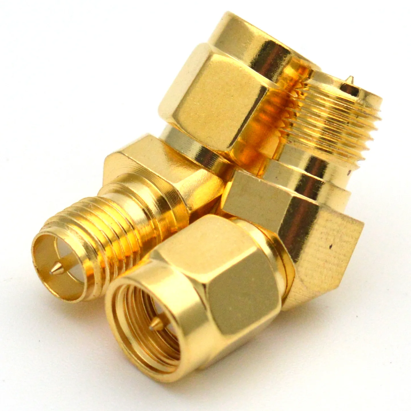 Wifi Image Transmission Fpv Adapter Sma Public To Sma Female Elbow 135 ...