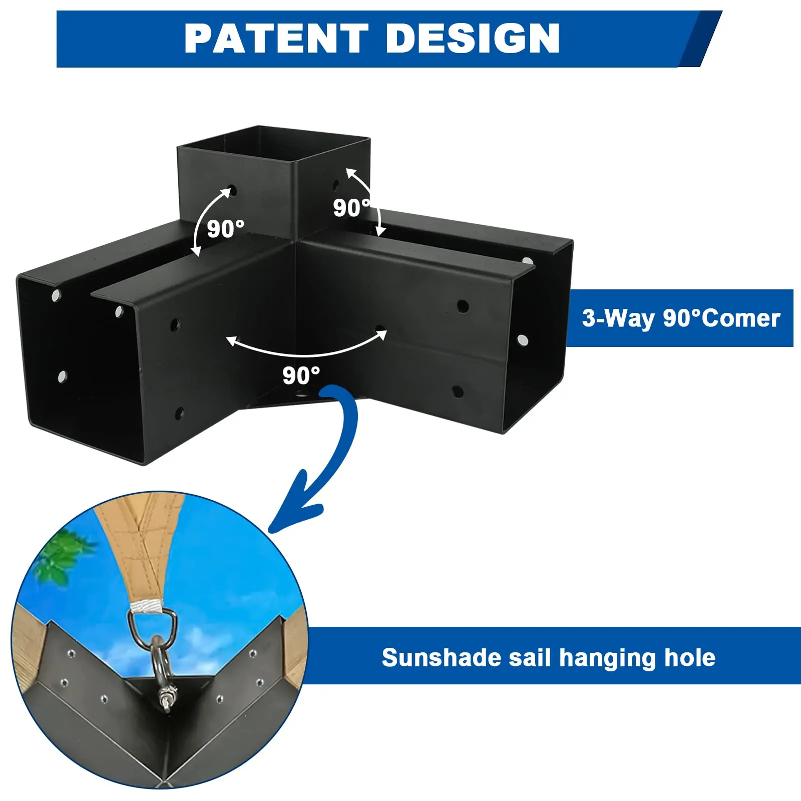 Pergola Bracket Kit - Durable Outdoor Garden Hardware
