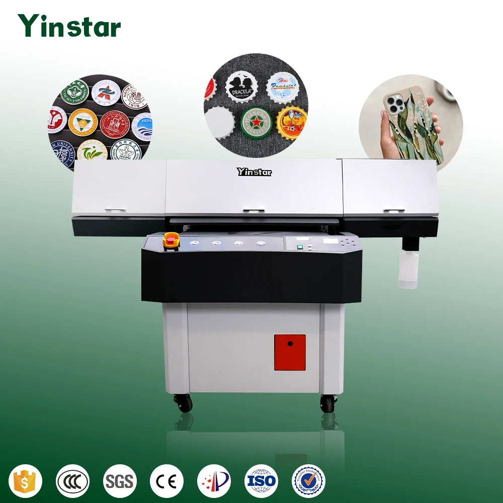Yinstar UV DTF Printer with Visual Camera - Powerful & Precise