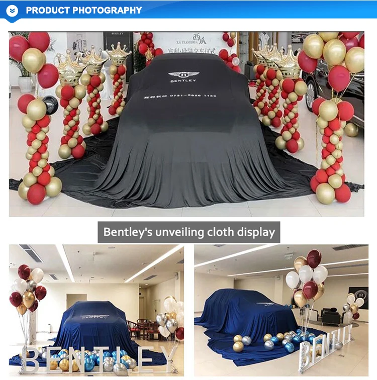 Custom Promotion Satin Car Cover - Velvet Cloth Luxury