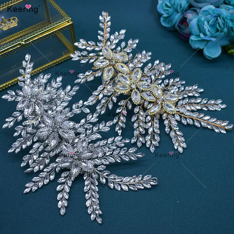 Whd-067 Keering Wholesale Bridal Dress Patches Diy 3d Modeling Handmade ...
