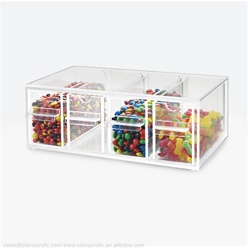 Acrylic Fillable Candy Letter Acrylic Letter Dispenser Hollow Lucite ...