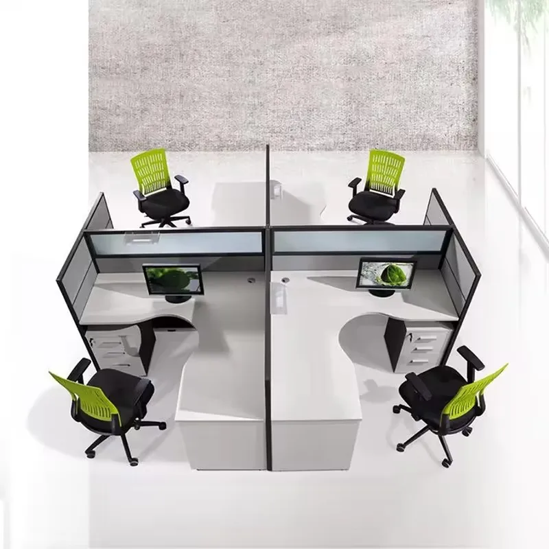 Alibaba.com: Modern Workstations, Modular Office Cubicle Desk with ...