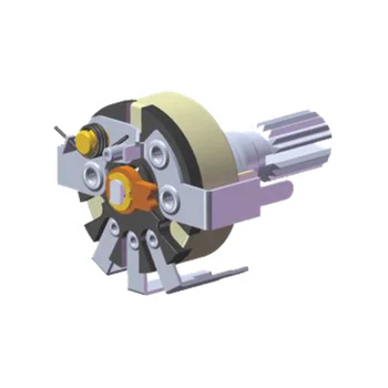 [dy] Spring Return Rotary Potentiometer Single 100k Potentiometer With ...