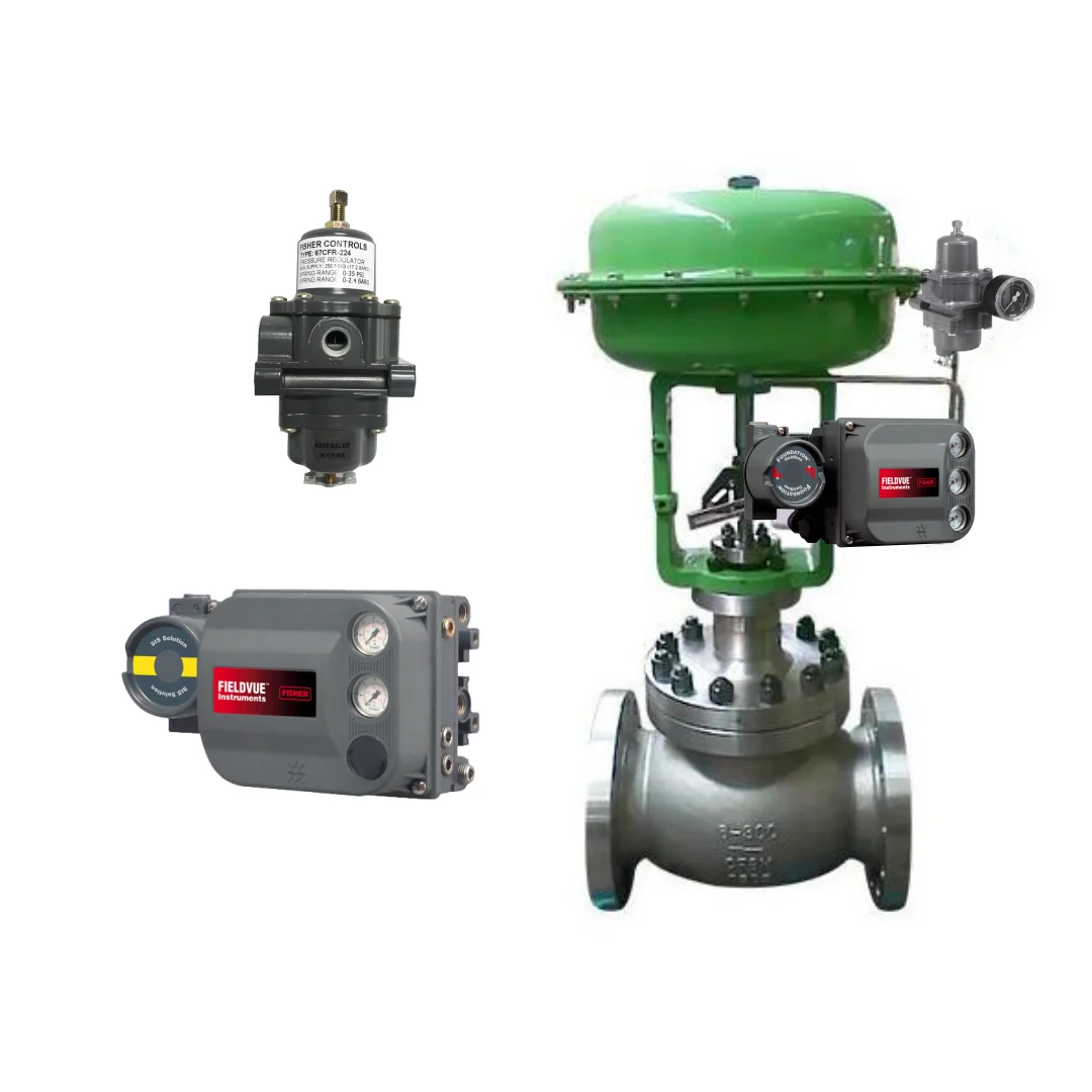 Chinese Pneumatic Control Valve Factory With Fisher Fieldvue DVC6200 ...