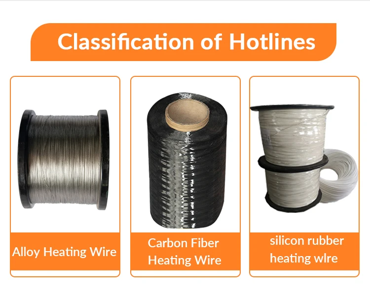 High Temperature 6k12k 33ohm Resistance Carbon Fiber Electrical Heating ...