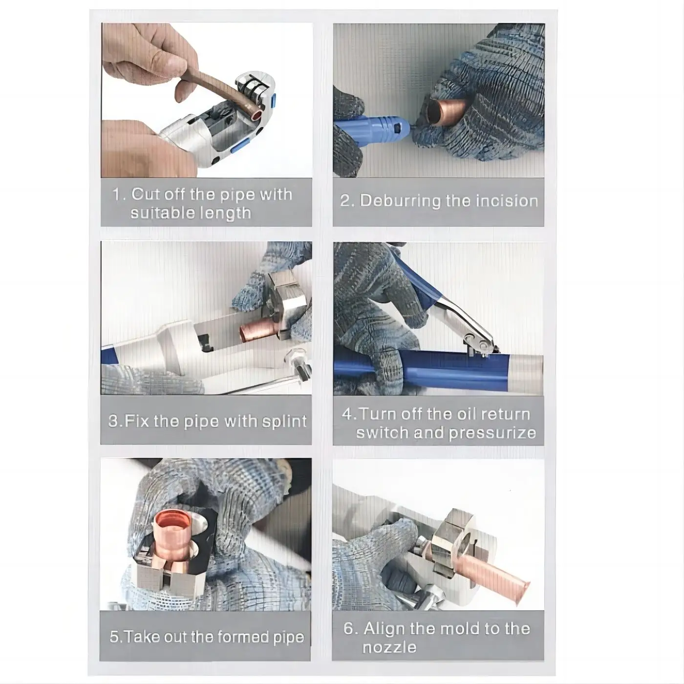 Wk-400 Hydraulic Expander Tools Copper Tube Expansion & Expansion Tool ...