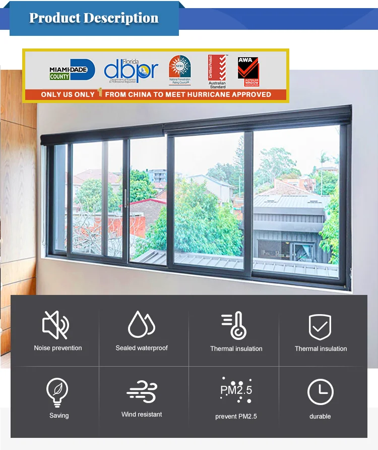 Superhouse PVC Sliding Windows - Double Glazed & Durable