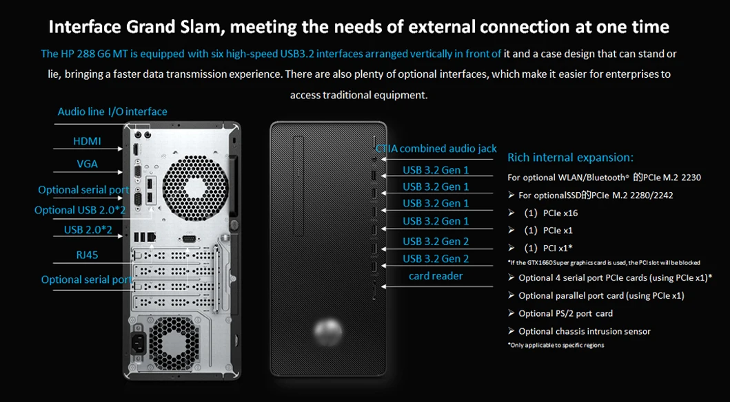 Pro288g6mt Desktop Computer I7-10700 256gssd Carton For Business Ssd ...