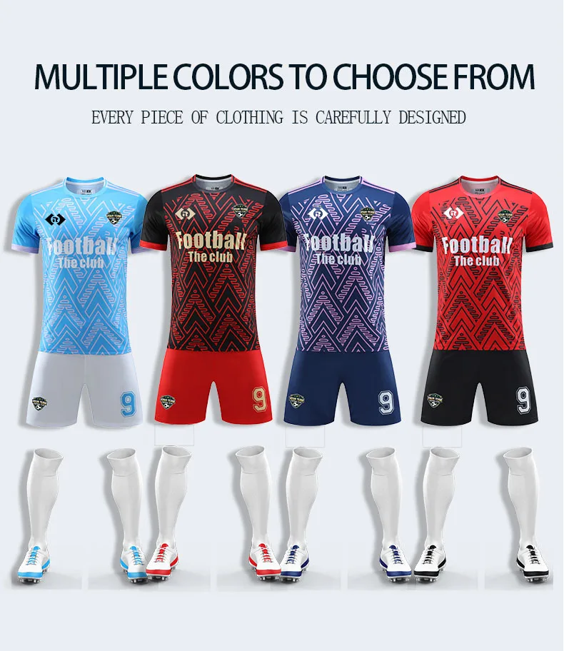 Wholesale Custom Soccer Jersey Design Sport Training Men Football ...