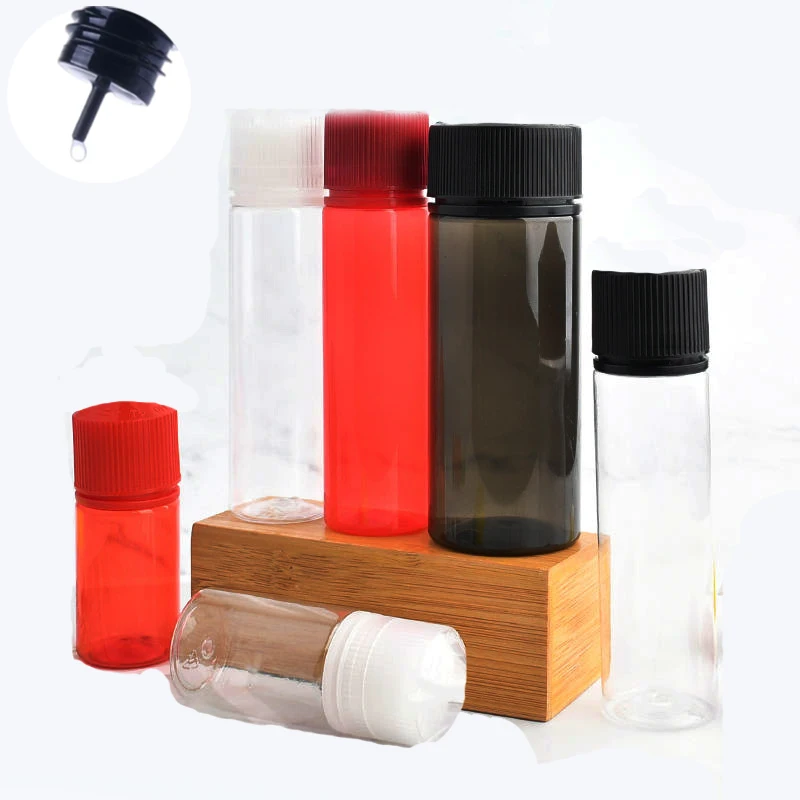 PET V3 Liquid Dropper Bottles with Child Tamper-Proof Cap