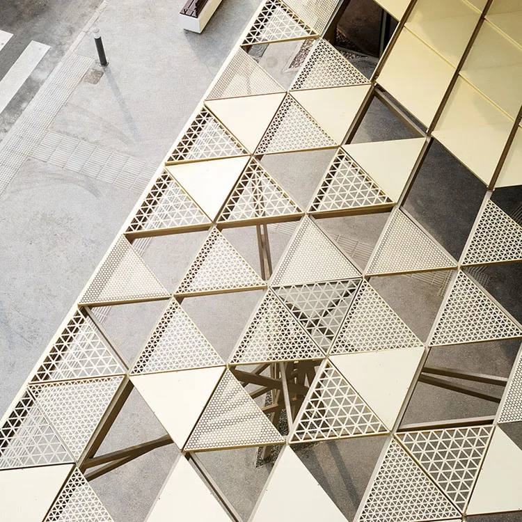 Hot Aluminum Panel Traditional Standing Slat Siding Photo Perforated ...