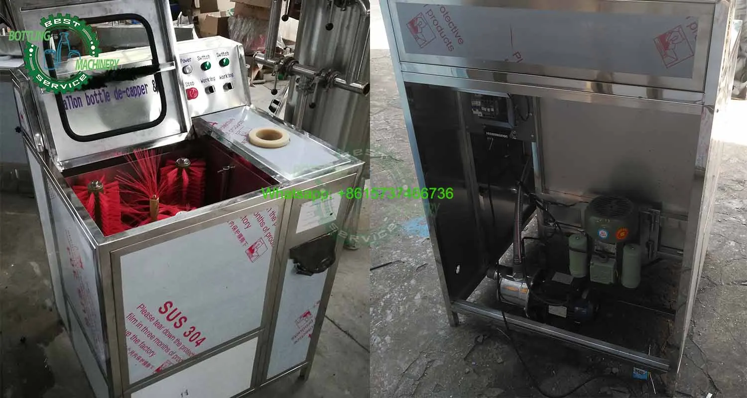 SUS304 Lid Cap Removing Inside Outside Brush 19 20 Liter Bucket 3 4 ...