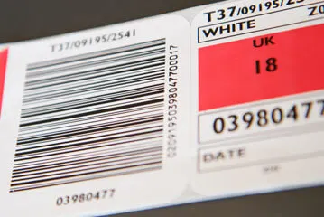 Factory Customized High Quality Barcode Sticker Self Adhesive Label ...