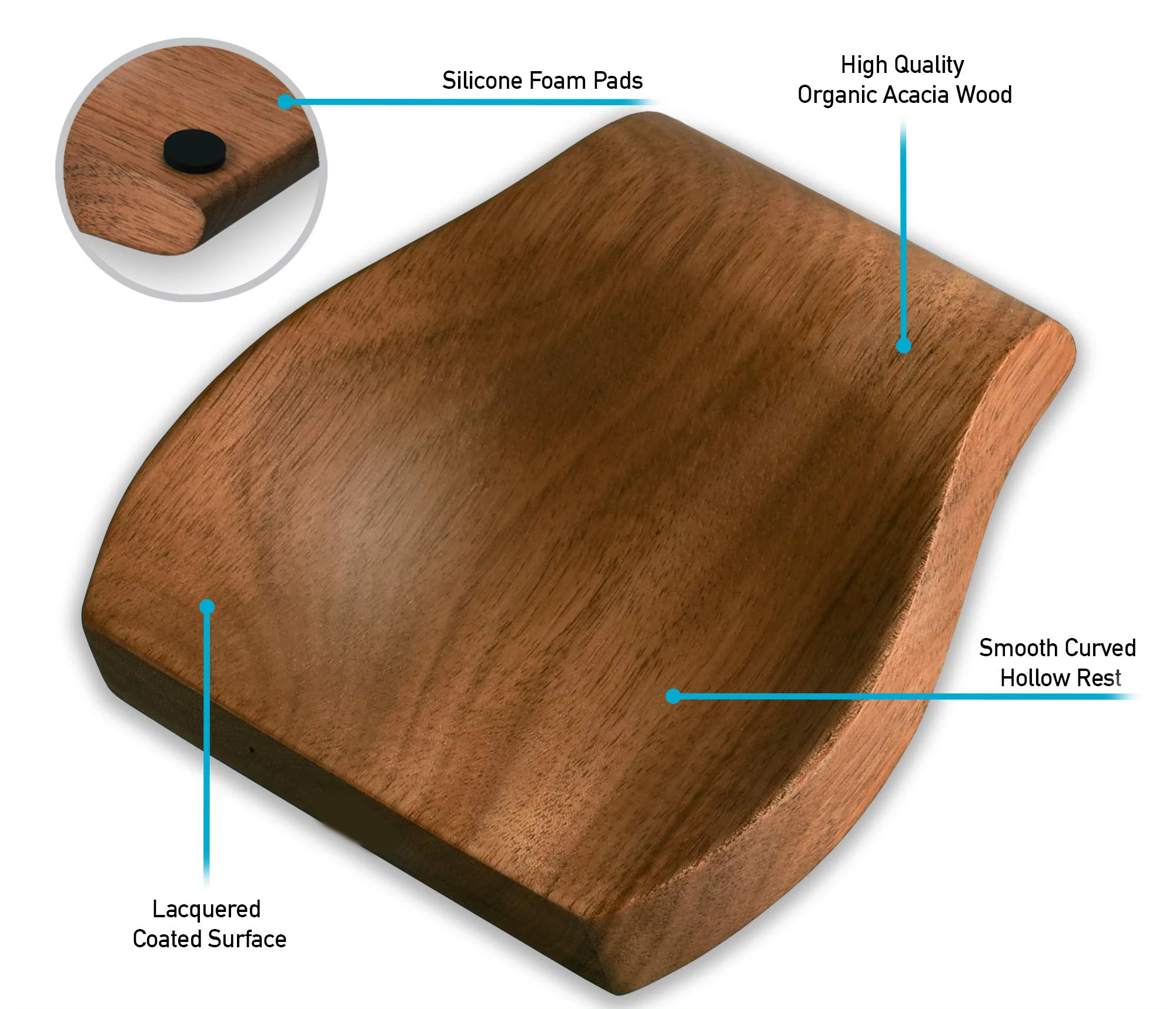 Acacia Wood Spoon Holder Wooden Spoon Rest for Kitchen Counter| Alibaba.com