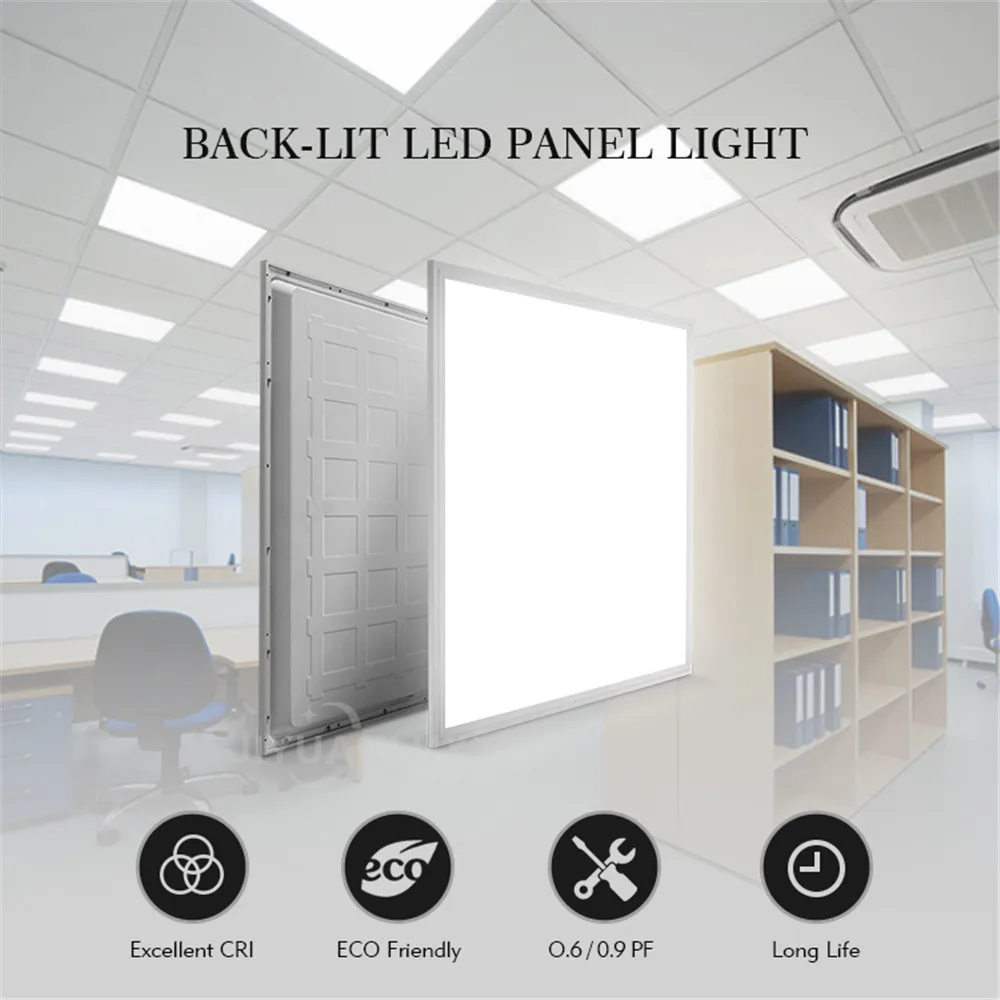 Recessed Mounted 60x60 LED Panel Light for Commercial Spaces - 20W to ...