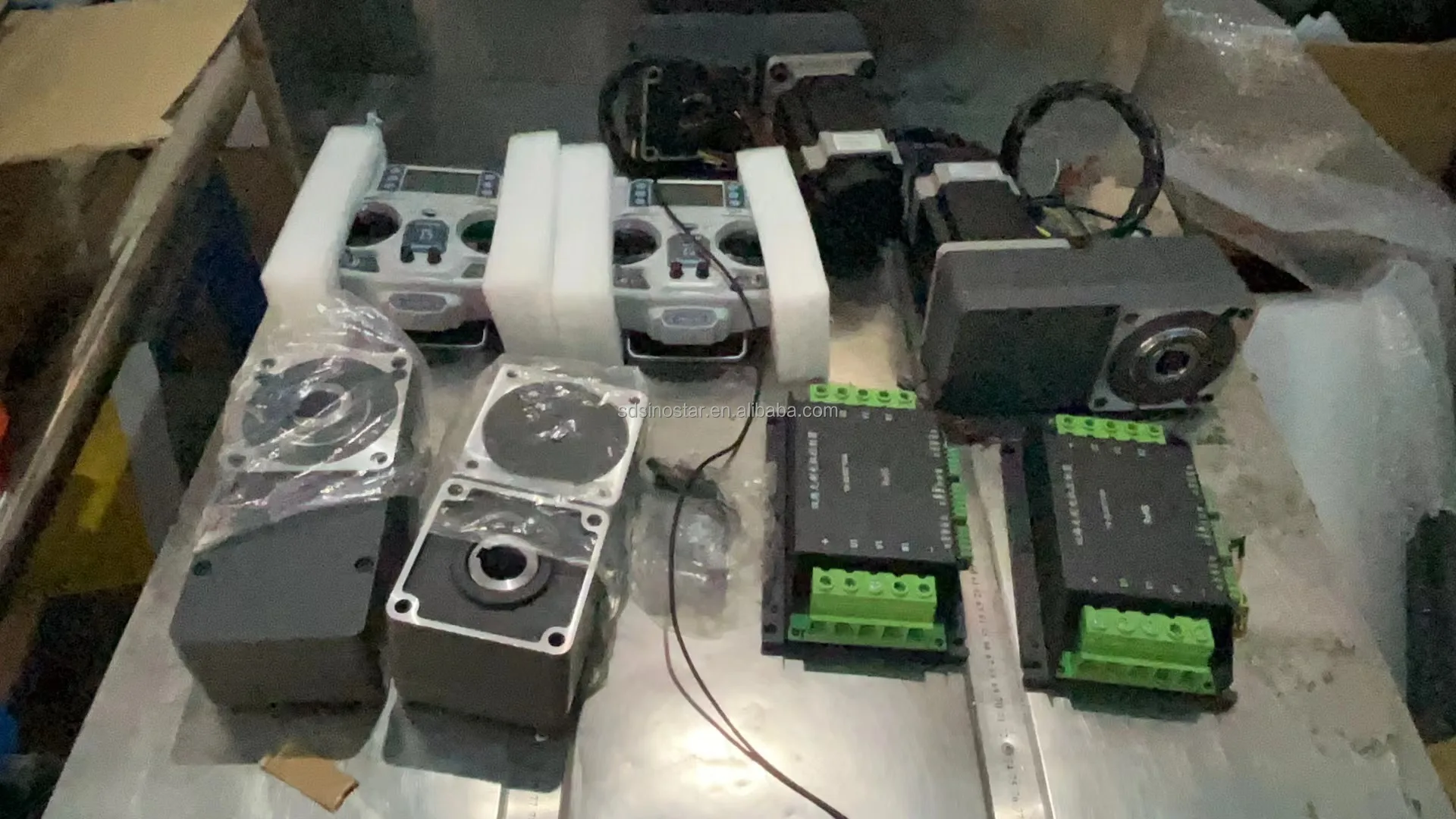 DC Brushless Motor AGV Vehicle Chassis Electric Motor RC System