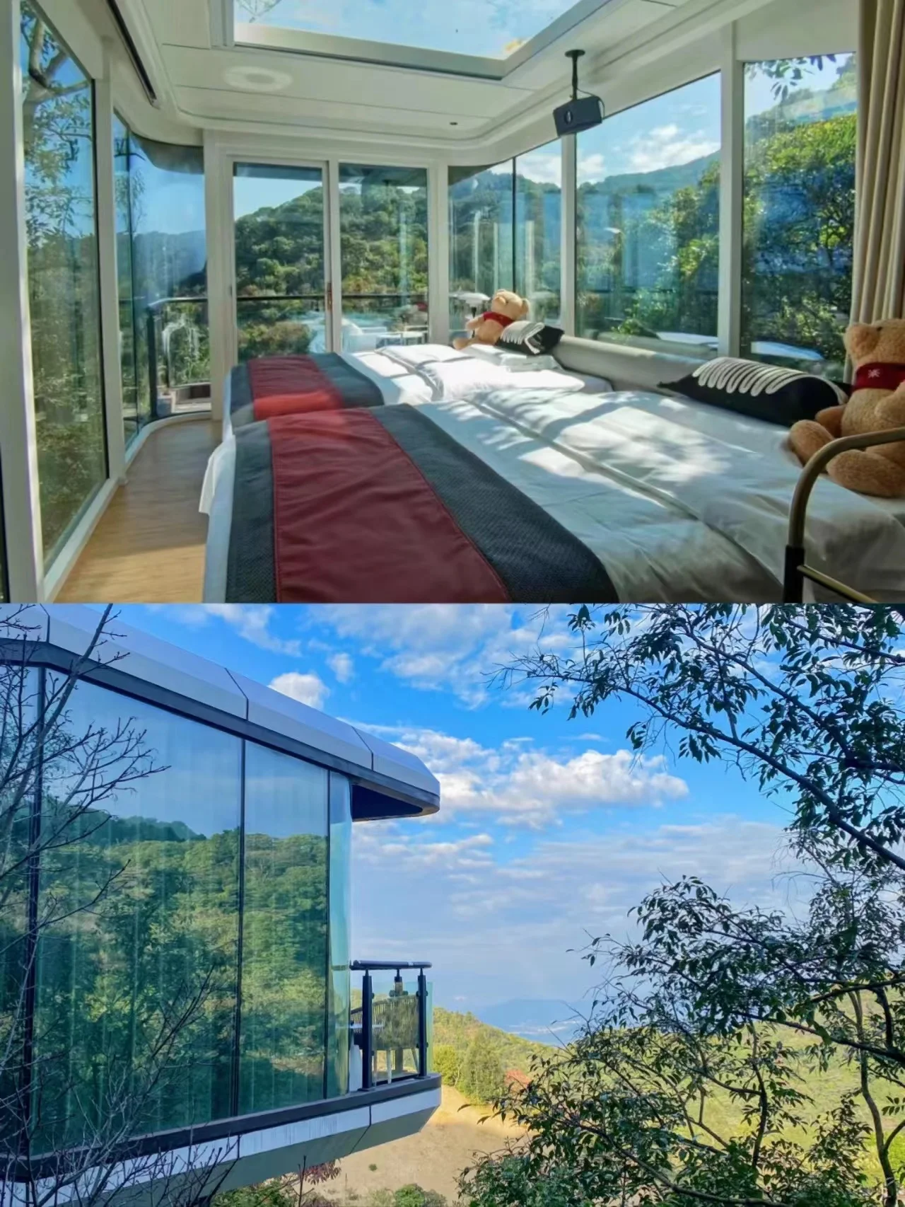 Portable Prefab House Modular Frame Modern Space Capsule Style Camping ...