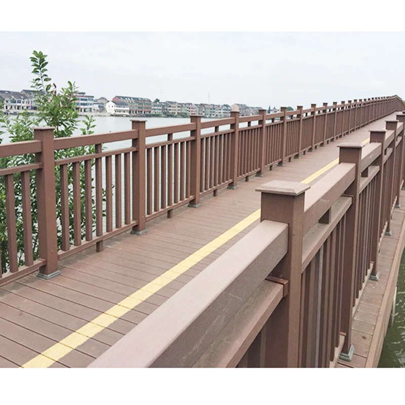 Balustrade bridge outdoor balcony stairs handrail commercial wood ...