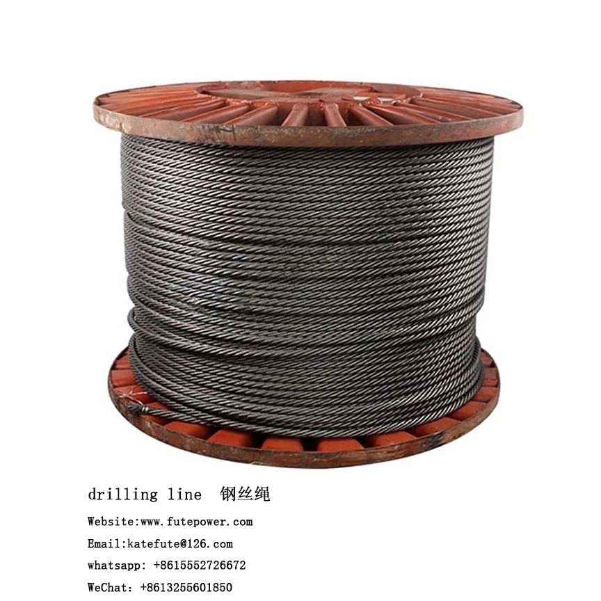 Api 9a Drilling Sand Line Wire Rope Wireline - Buy Api 9a Drilling Sand ...