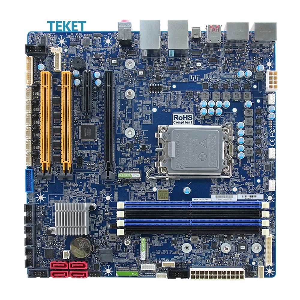 Avalue Micro Atx Motherboard Rx680r Lga 1700 Intel R680e Chipset 4xddr5 ...