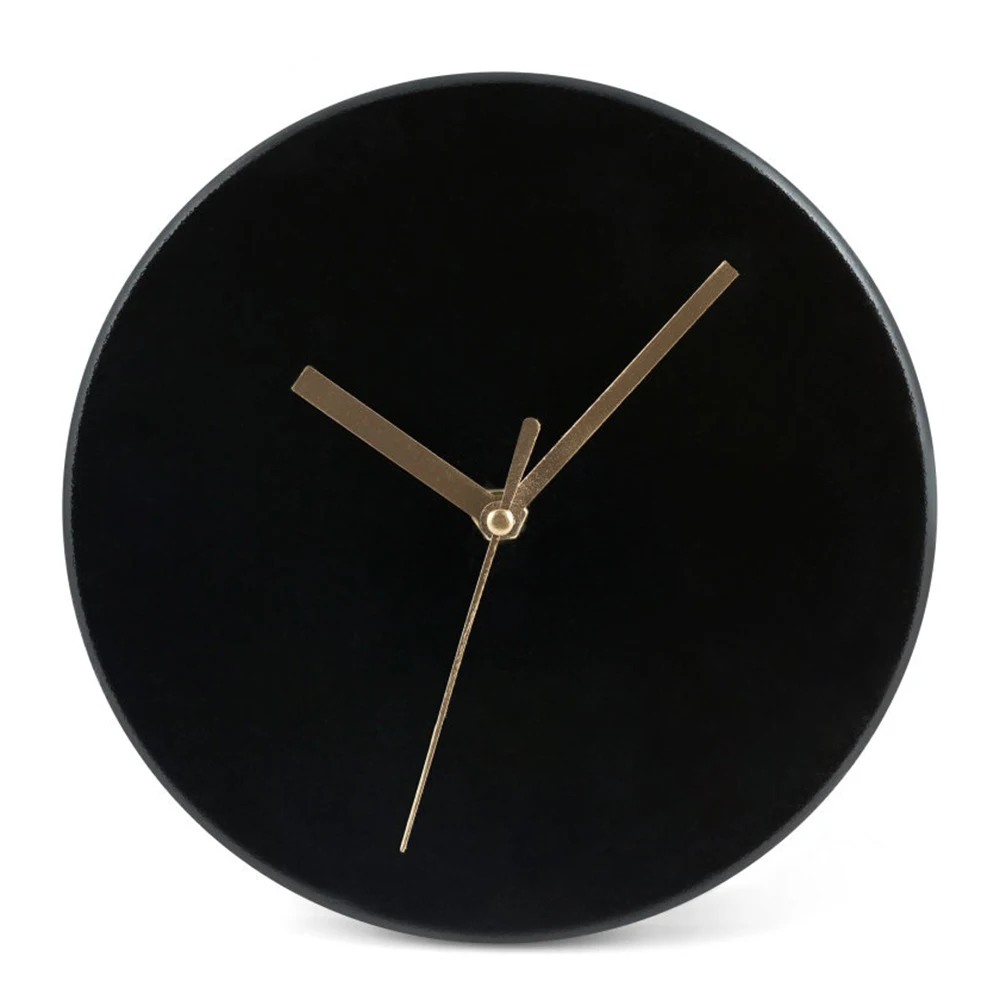 12 Inch Modern Blank No Numbers Simple Design Battery Operated Quartz ...