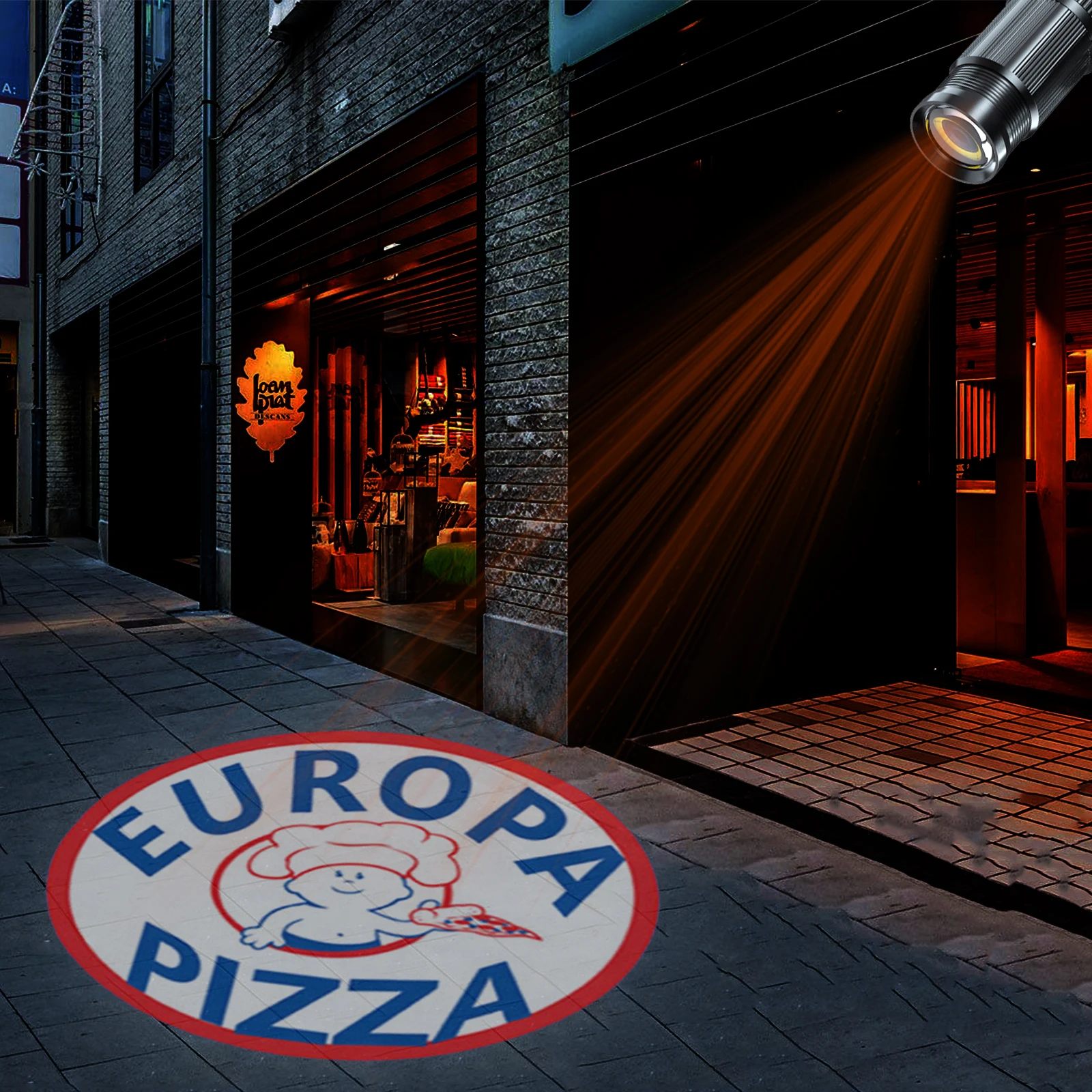 Tmut 10w Logo Projector Outdoor Slide Indoor Static Floor Wall Gobo ...