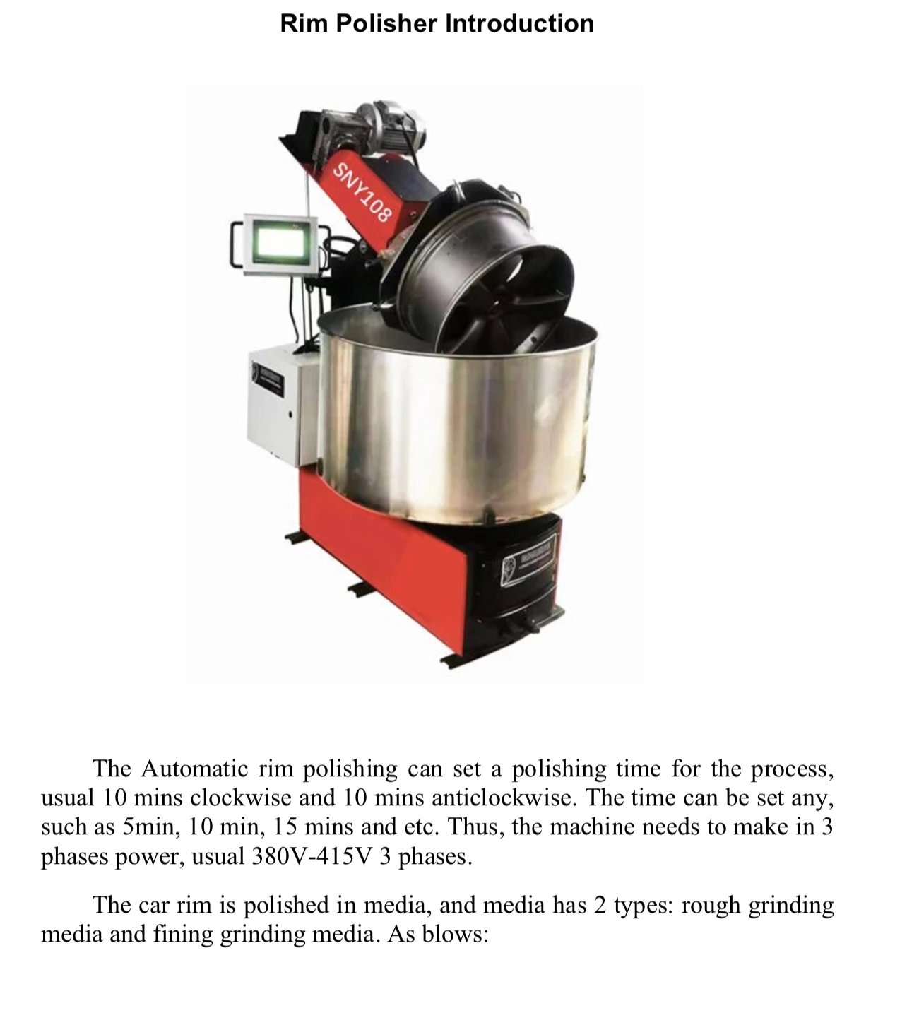 Auto Rim Polishing Machine Hub Polish For Luxurious Car Rim Repaire ...