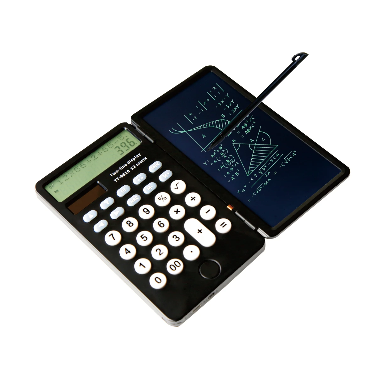 Dual Power Writing Pad Calculator Battery and Charging Calculator ...
