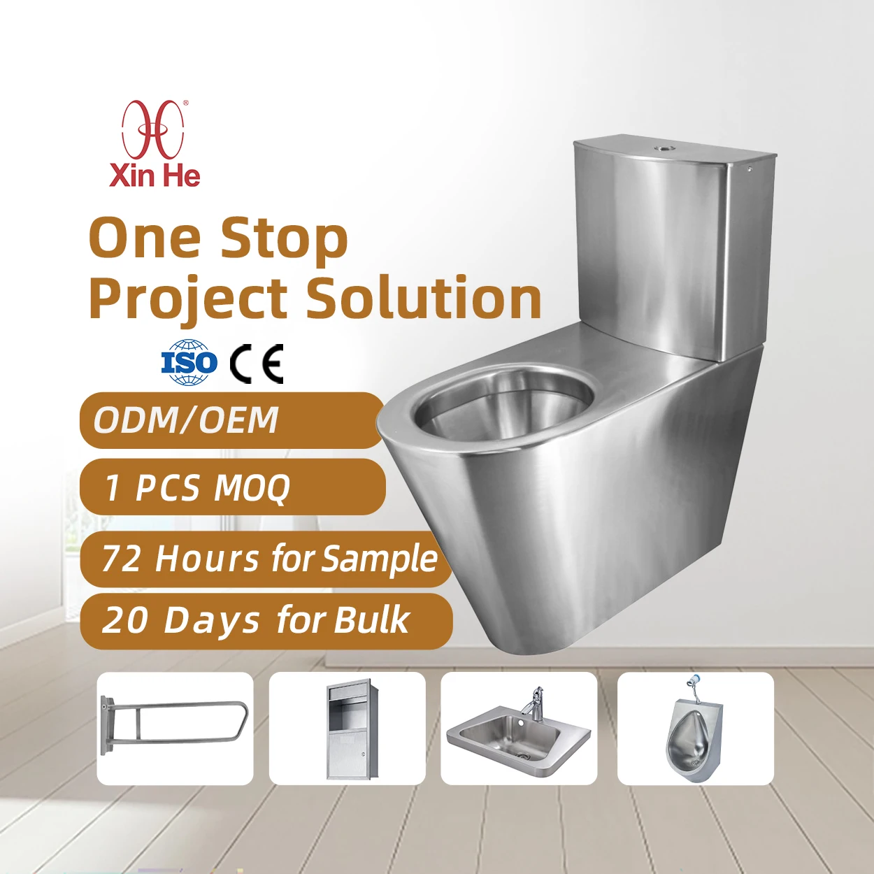 High Quality 304 316 Modern Sanitaryware Public Floor Mounted Stainless ...