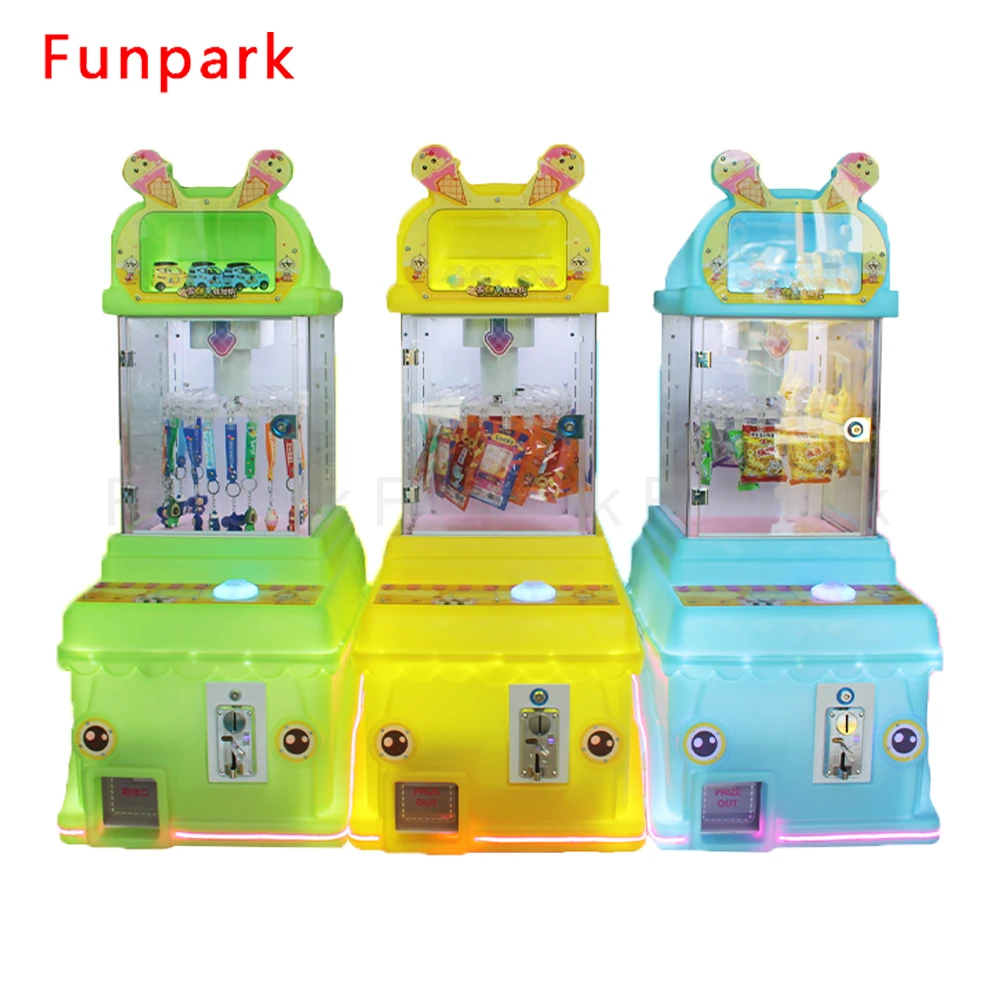 Funpark Arcade Crane & Coin-Operated Grabber Claw Machine Amusement ...